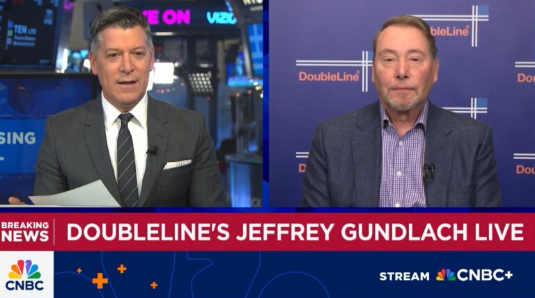 Jeffrey Gundlach on “Well-Positioned” Fed | CNBC - DoubleLine